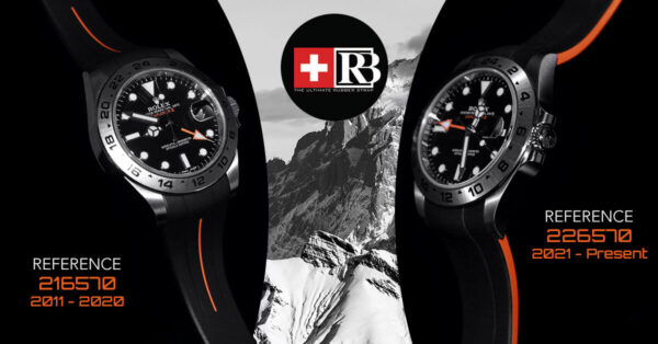 The Ultimate Rubber Strap for Rolex Explorer II 42mm - Rubber B
