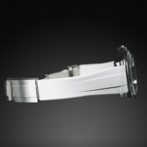 Black Rubber Strap for Rolex Explorer II 216570