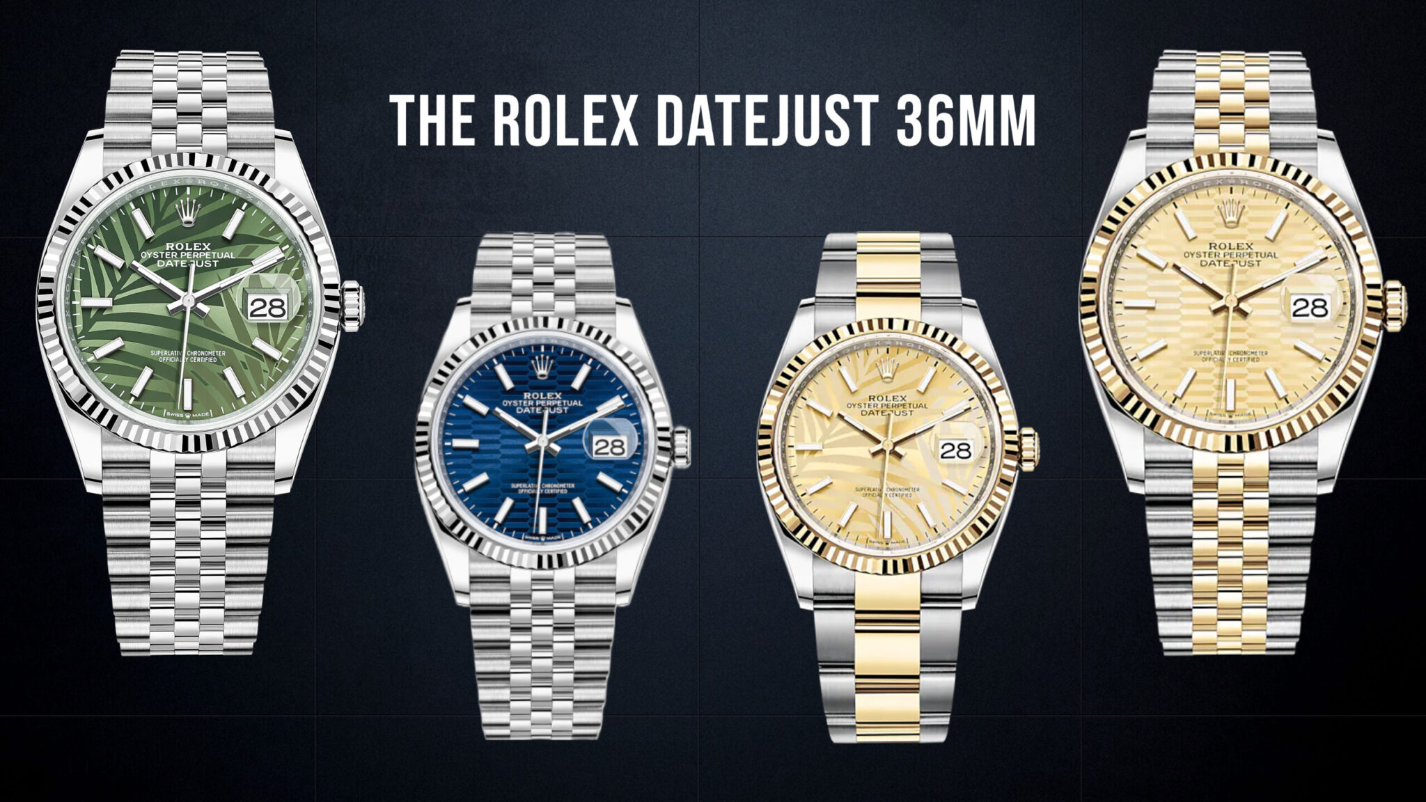 The Rolex Datejust 36mm - Years 2019-present - Rubber B