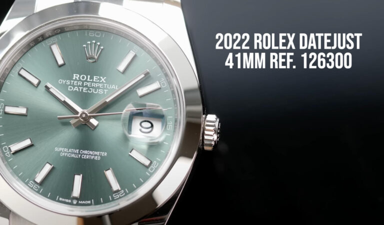 2022 Rolex Datejust 41mm ref. 126300 - Rubber B