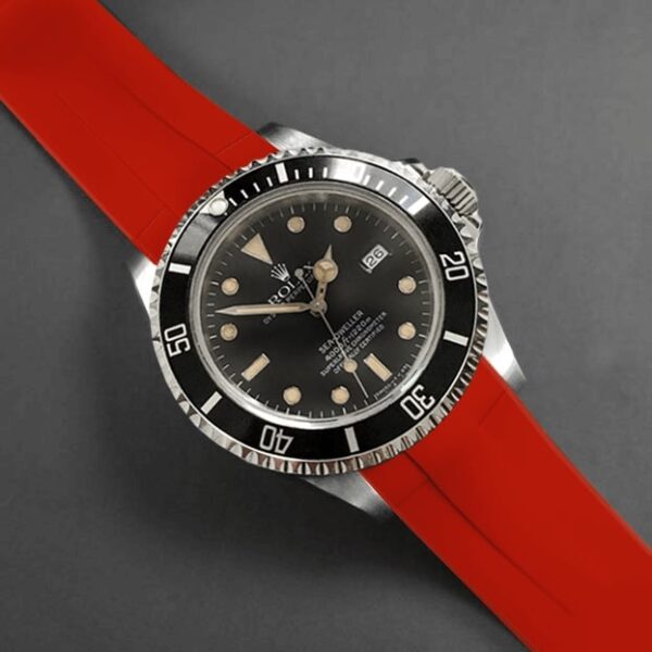 Red Rolex Sea-Dweller 16600 Rubber Strap Classic