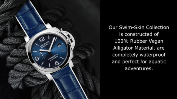 Stunning Blue PAM1313 Panerai Luminor Marina: 44mm