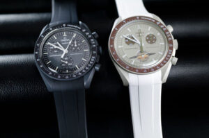 Omega SpeedMaster Orange MoonSwatch Rubber Strap