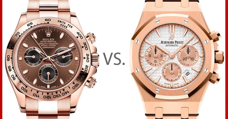 Audemars Piguet vs Rolex - Rubber B
