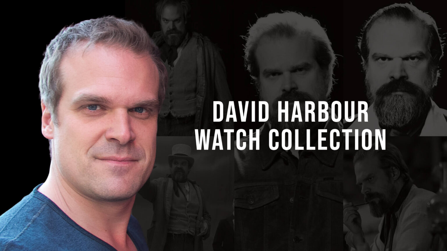 David Harbour Watch Collection - Rubber B