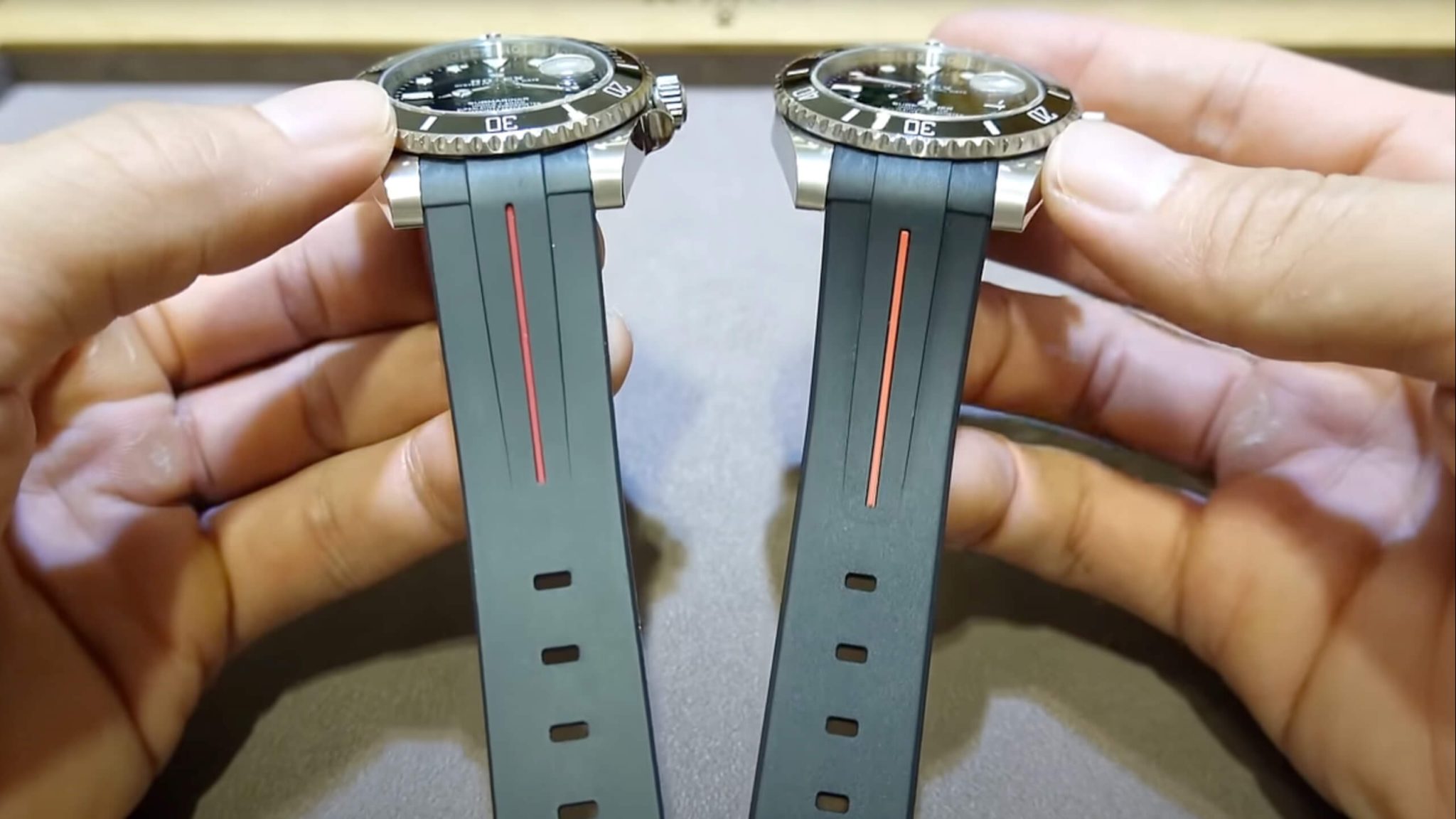 Review Comparison: Rubber B vs Fake Straps