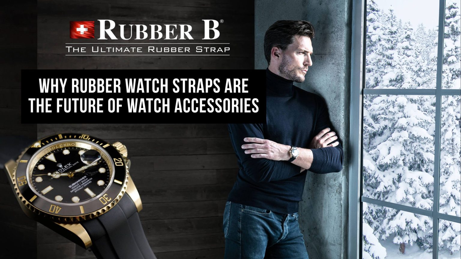 Rubber B watch bands and straps - The Ultimate Rubber Strap